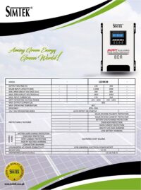 Simtek Mppt Plus Hybrid Solar Charge Controller 145v Voc 80amp Fully ...